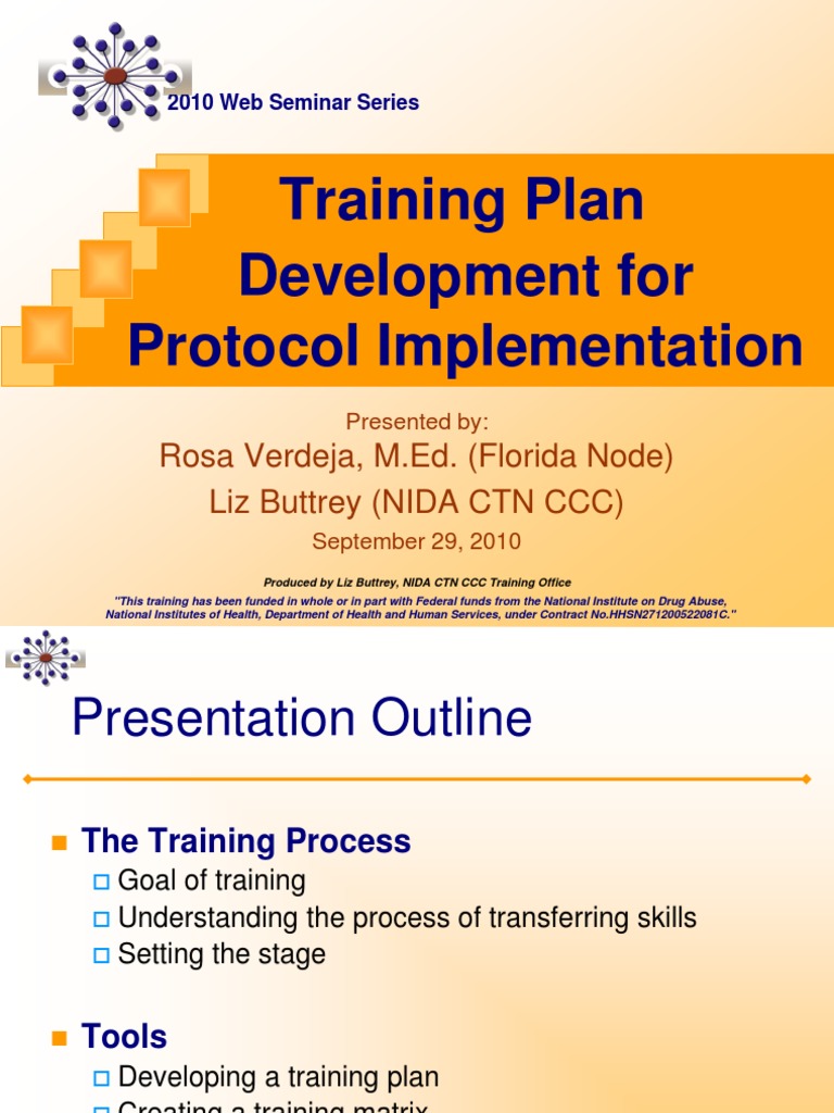 Developing a Comprehensive Training Plan and Toolkit for Protocol ...
