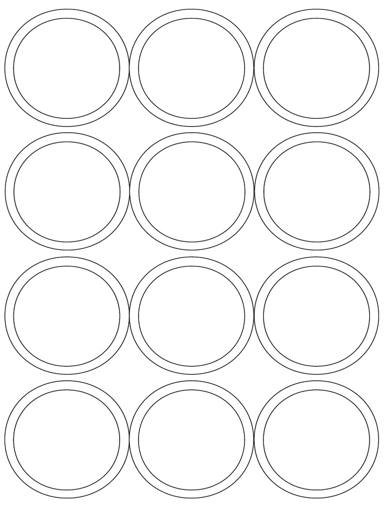 Template Button Badge | PDF