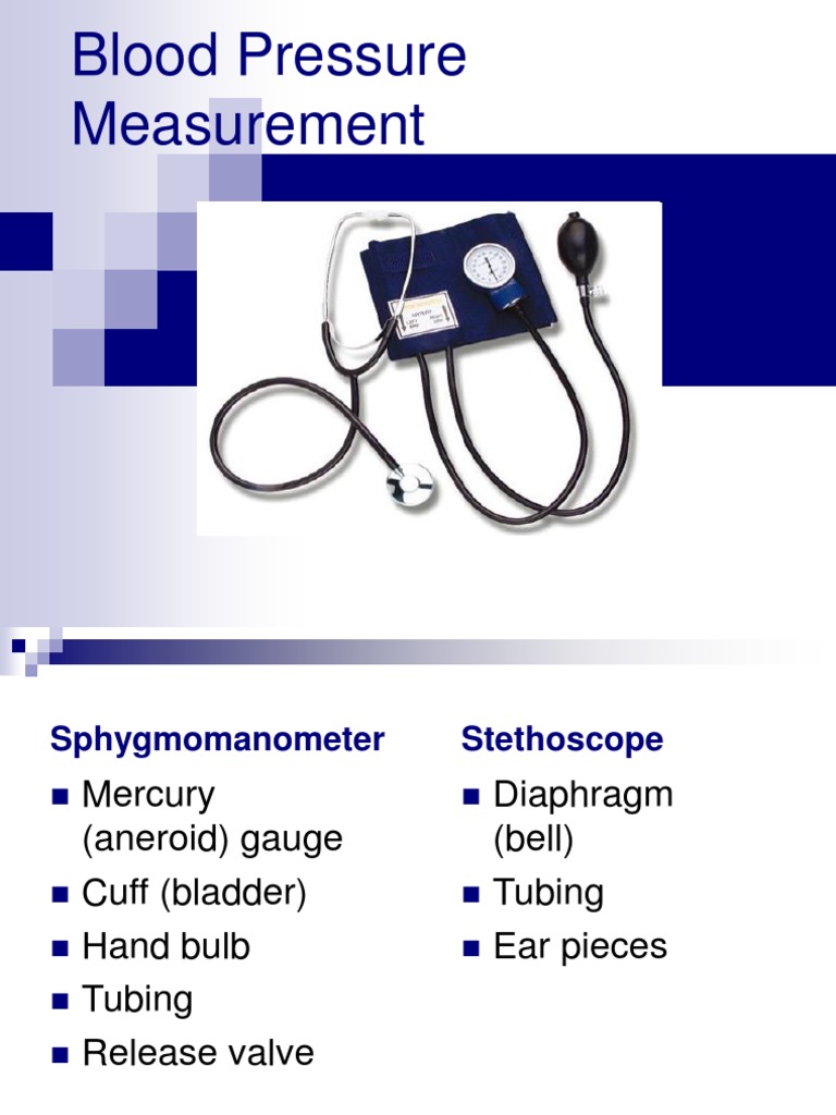 Blood Pressure Measurement | PDF | Blood Pressure | Circulatory System