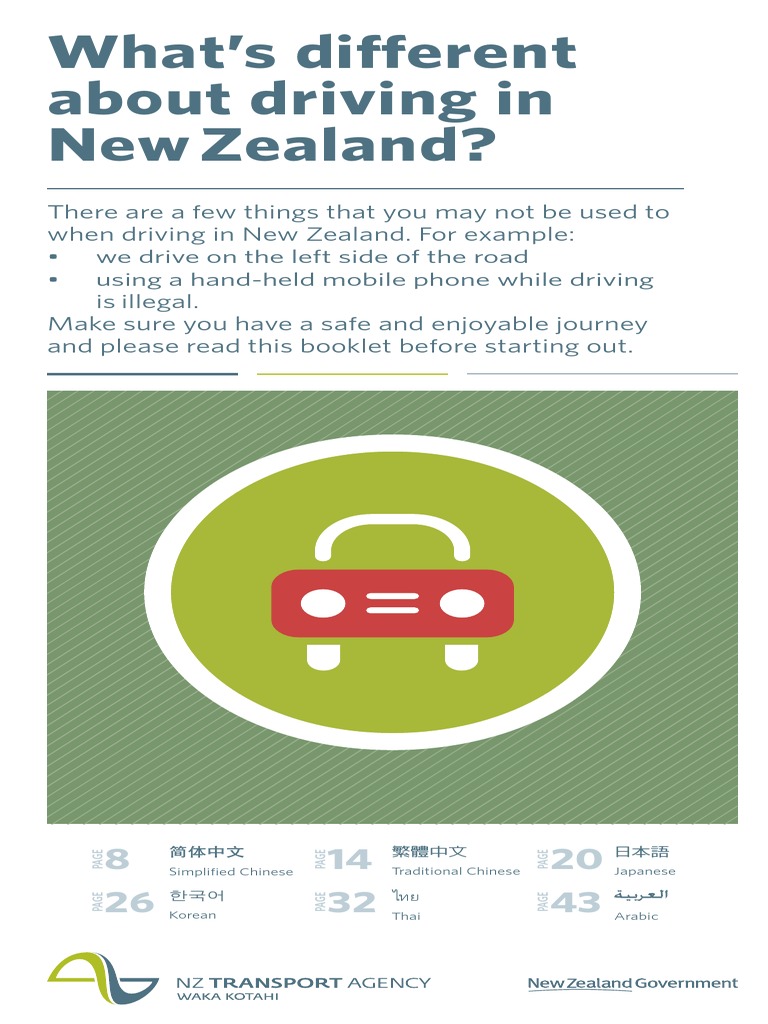 New Zealand Driving Rules and Speed Limits | PDF | Speed Limit | Traffic