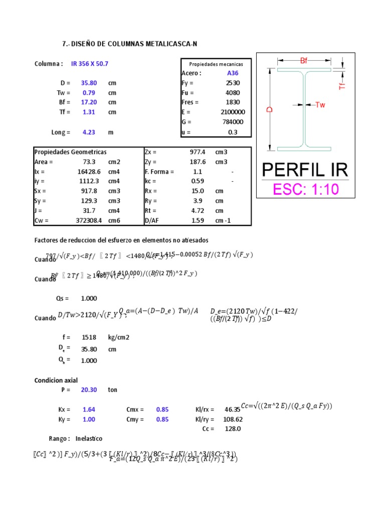 Perfil IPR Columnas Por Metodo ASD | PDF