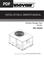 Celair TEK600 Control Manual | PDF | Air Conditioning | Duct (Flow)