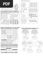 Agrupación de Objetos en Decenas | PDF