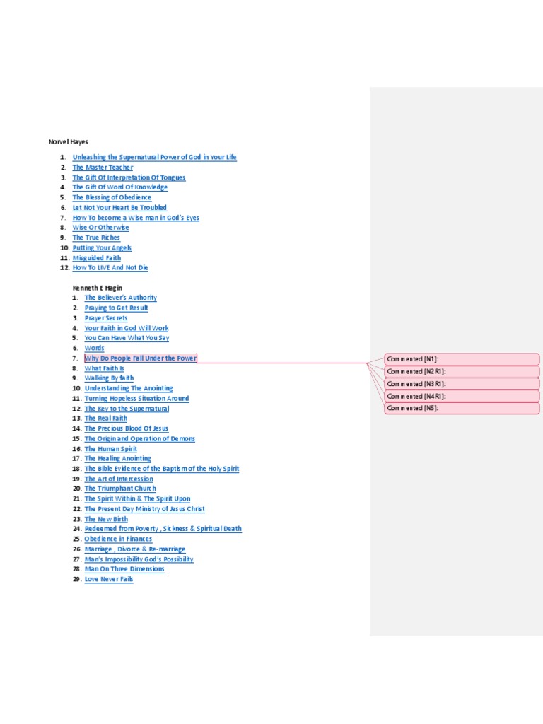 Spiritual Books | PDF | Faith Healing | Prophecy