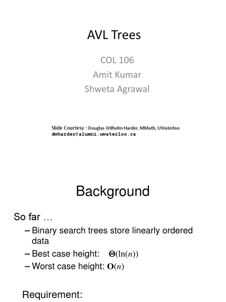 AVL Trees | PDF | Areas Of Computer Science | Computer Programming