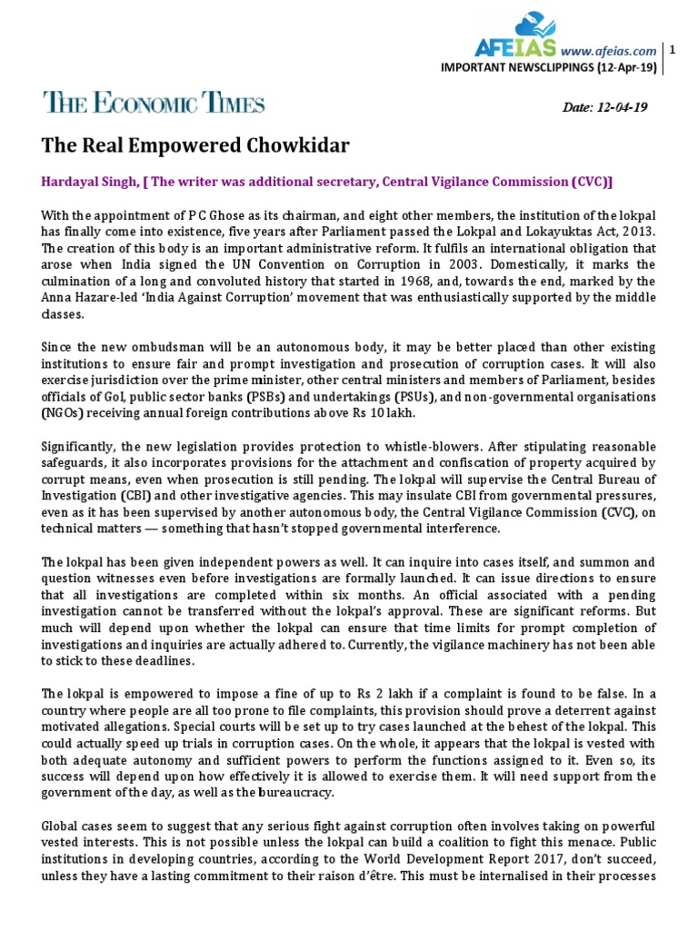 The Real Empowered Chowkidar The Real Empowered Chowkidar | PDF | Black Hole | Government