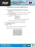 University of Mindanao Lesson Plan in English - Grade 10 I. Learning ...