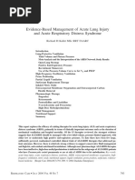 Mechanical Ventilation - Lessons From The ARDSNet Trial | PDF ...