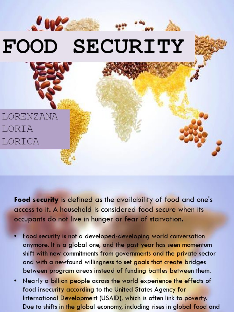 Food Security | Download Free PDF | Food Security | Agriculture
