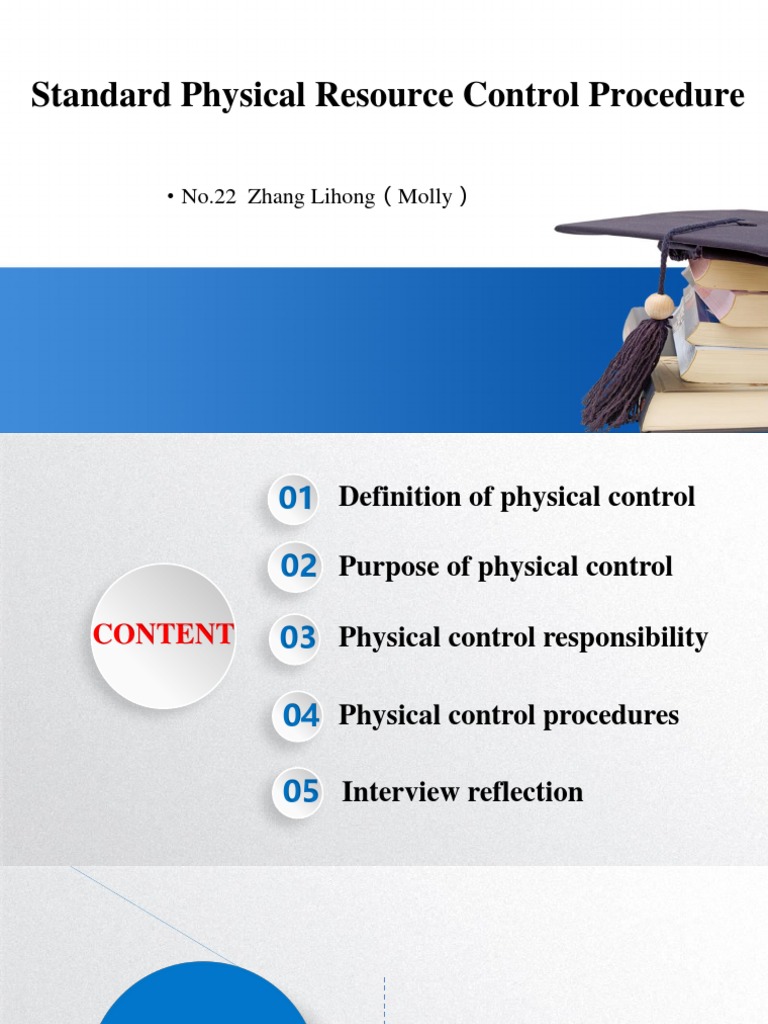 Standard Physical Resource Control Guide | PDF | Procurement | Resource