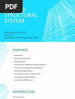 Diagrid System | PDF | Beam (Structure) | Civil Engineering