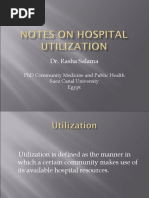 How To Calculate Inpatient Bed Occupancy Rate in Hospital | PDF