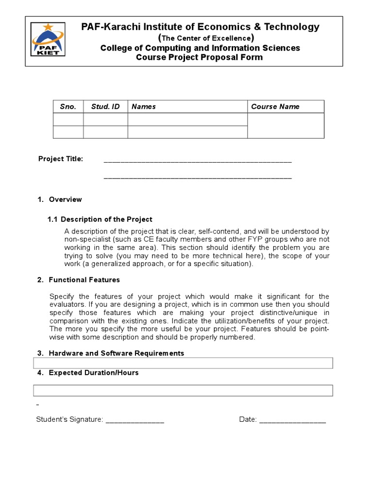 Course Project Proposal | PDF | Business