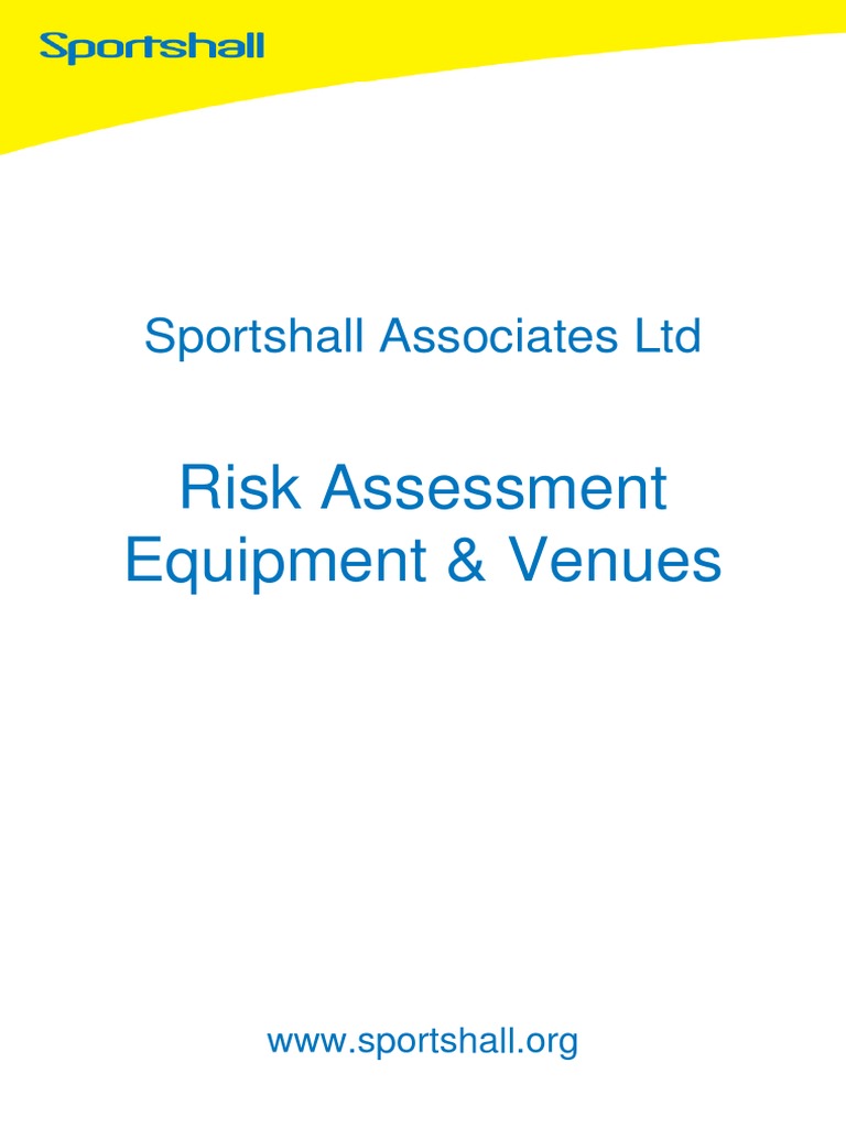 Sportshall Associates LTD: Risk Assessment Equipment & Venues ...