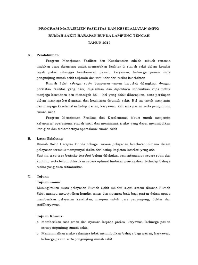 Program MFK Fix | PDF