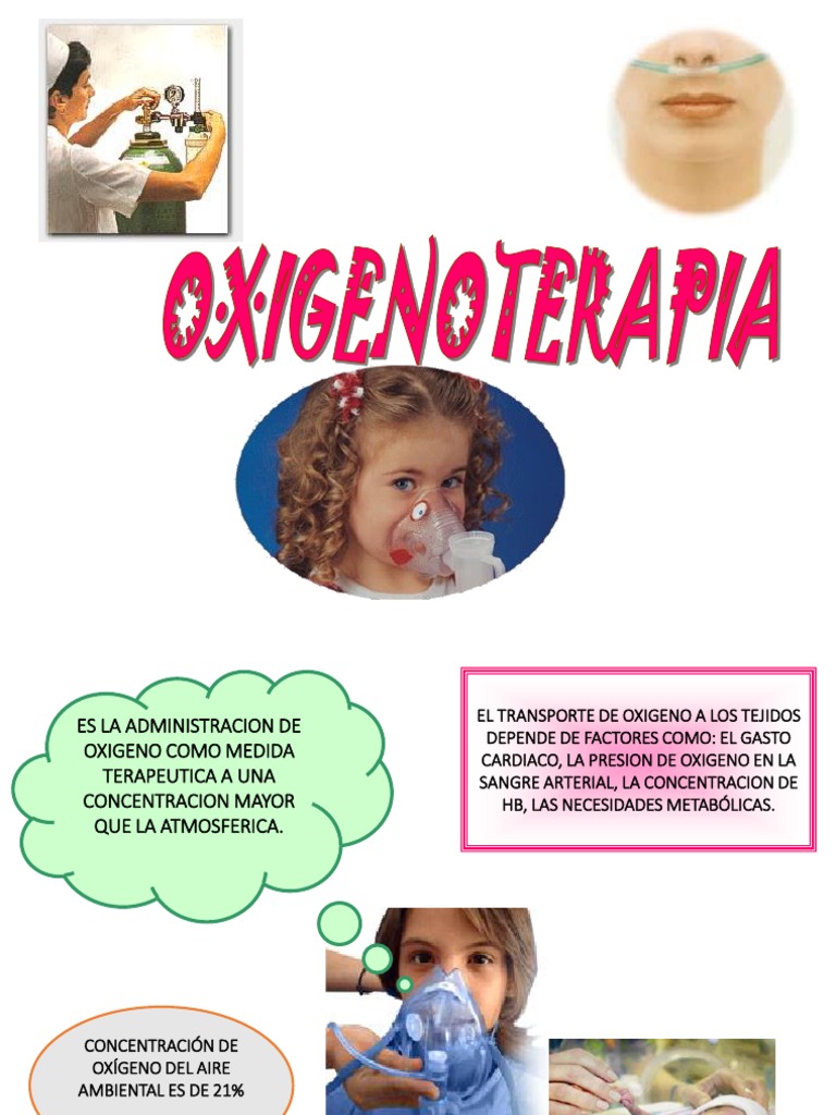 OXIGENOTERAPIA | PDF | Especialidades Medicas | Medicina CLINICA