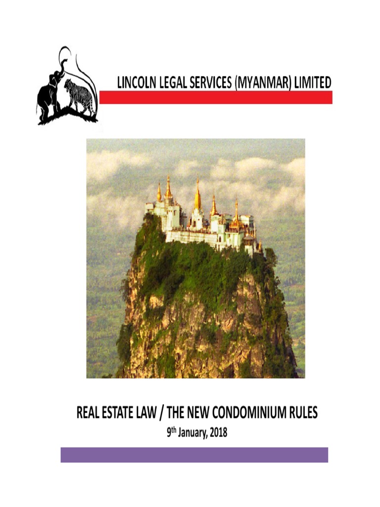 New Condominium Rules Explained | PDF | Condominium | Fee Simple
