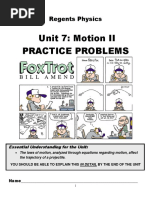Projectile Motion: Learning Activity Sheets (LAS) | PDF | Projectiles | Euclidean Vector