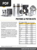 Goodman Gsc13 Piston Kit Chart | PDF | Machines | Engines