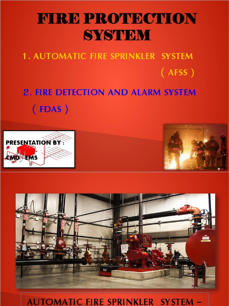 AFSS & FDAS - Techincal Report | PDF | Fire Sprinkler System | Valve