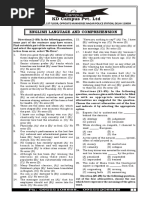 CSC Verbal Ability Test1 | PDF | Phrase | Test (Assessment)