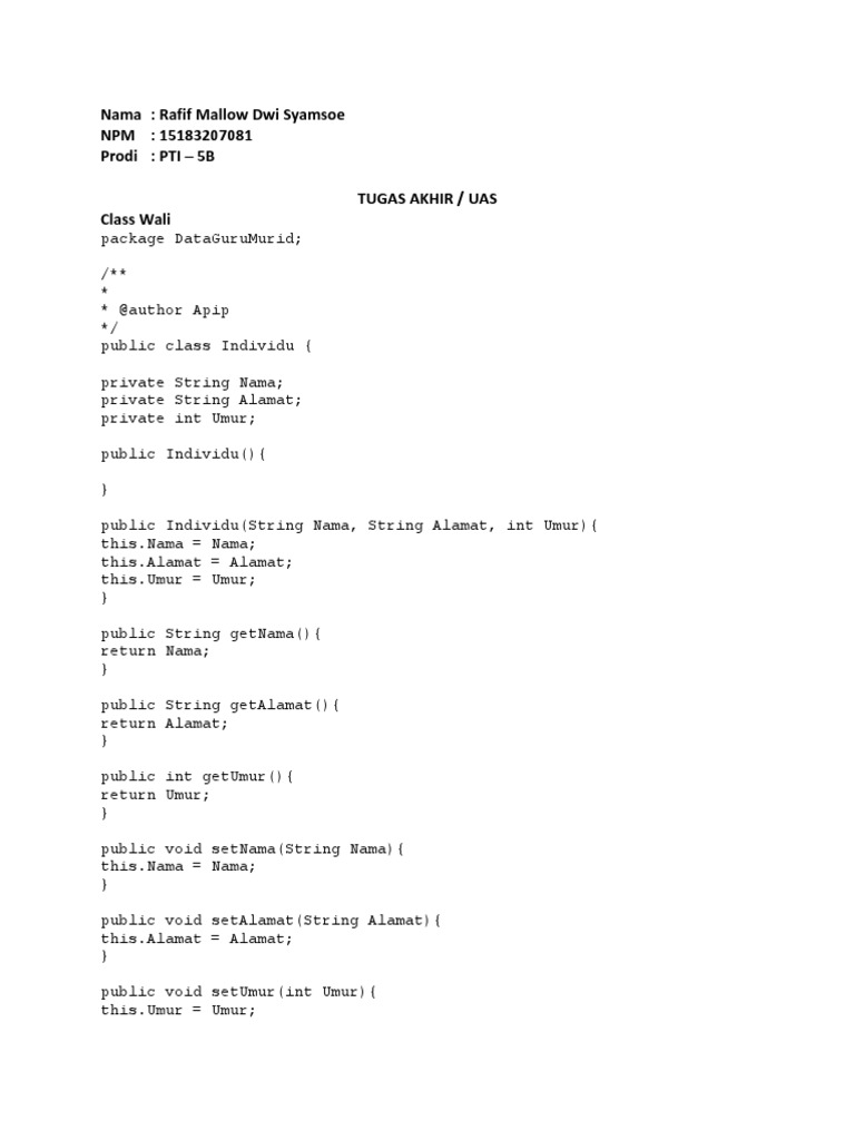 Java class inheritance | PDF