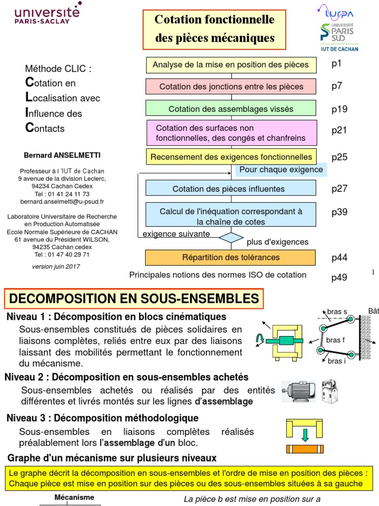 Cotation fonctionnelle des pièces mécaniques | PDF | La nature
