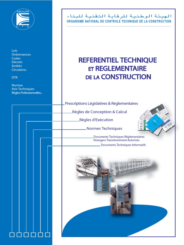 Referentiel Technique Et Reglementaire de La Construction Algerien - CTC Centre 2012 PDF | PDF ...