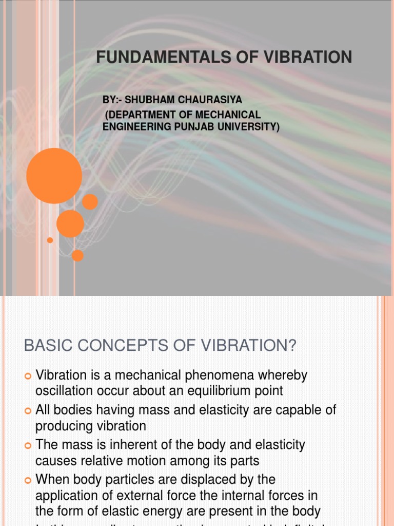 Vibration Basics | PDF | Mathematical Physics | Force