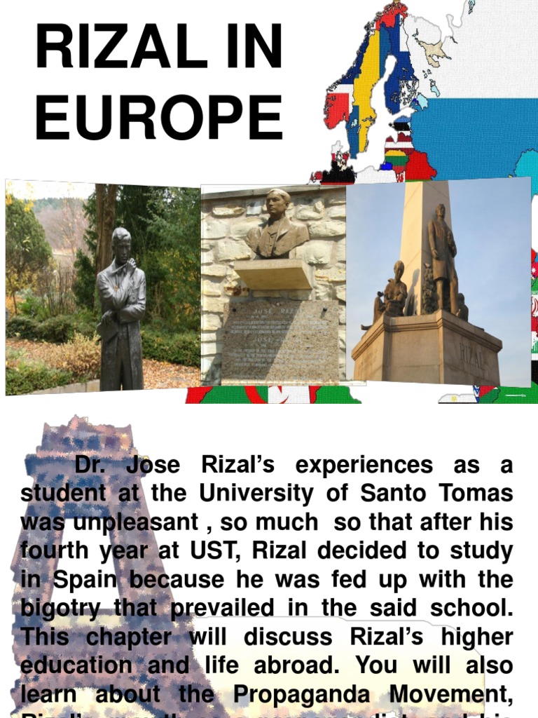 Rizal in Europe | PDF | Philippines | Spain