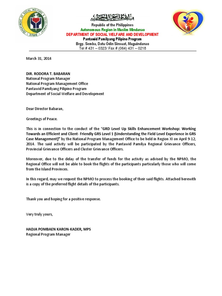 Department of Social Welfare and Development: Republic of The ...