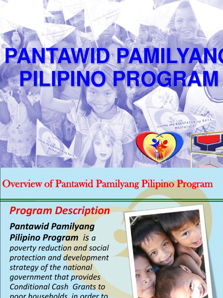 Pantawid Pamilya Orientation | PDF | Millennium Development Goals | Poverty