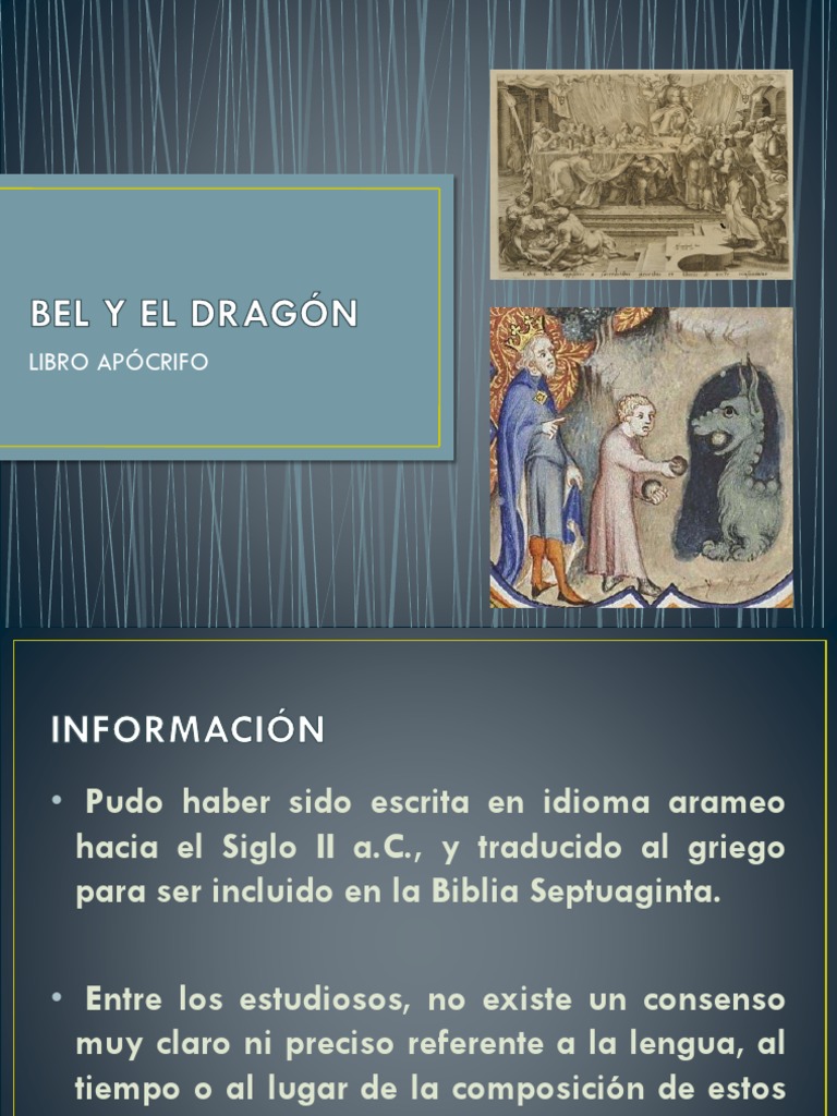 Bel y el Dragón: Análisis Apócrifo | PDF