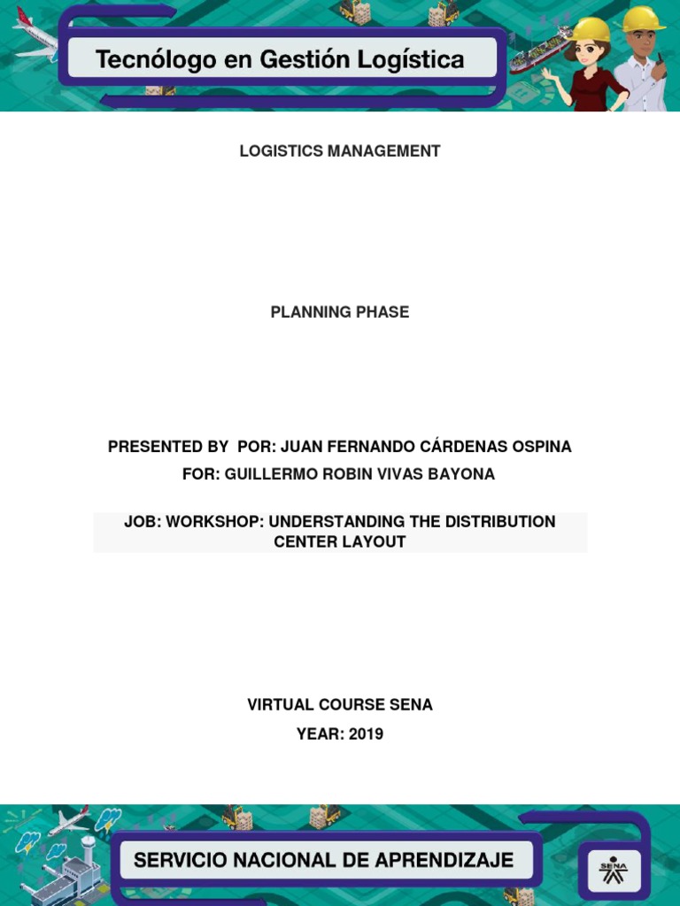 Understanding The Distribution Center Layout Juan | PDF | Warehouse ...