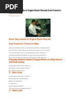 F-082 Chief Engineer's Night Order Book | PDF | Water Transport | Ships