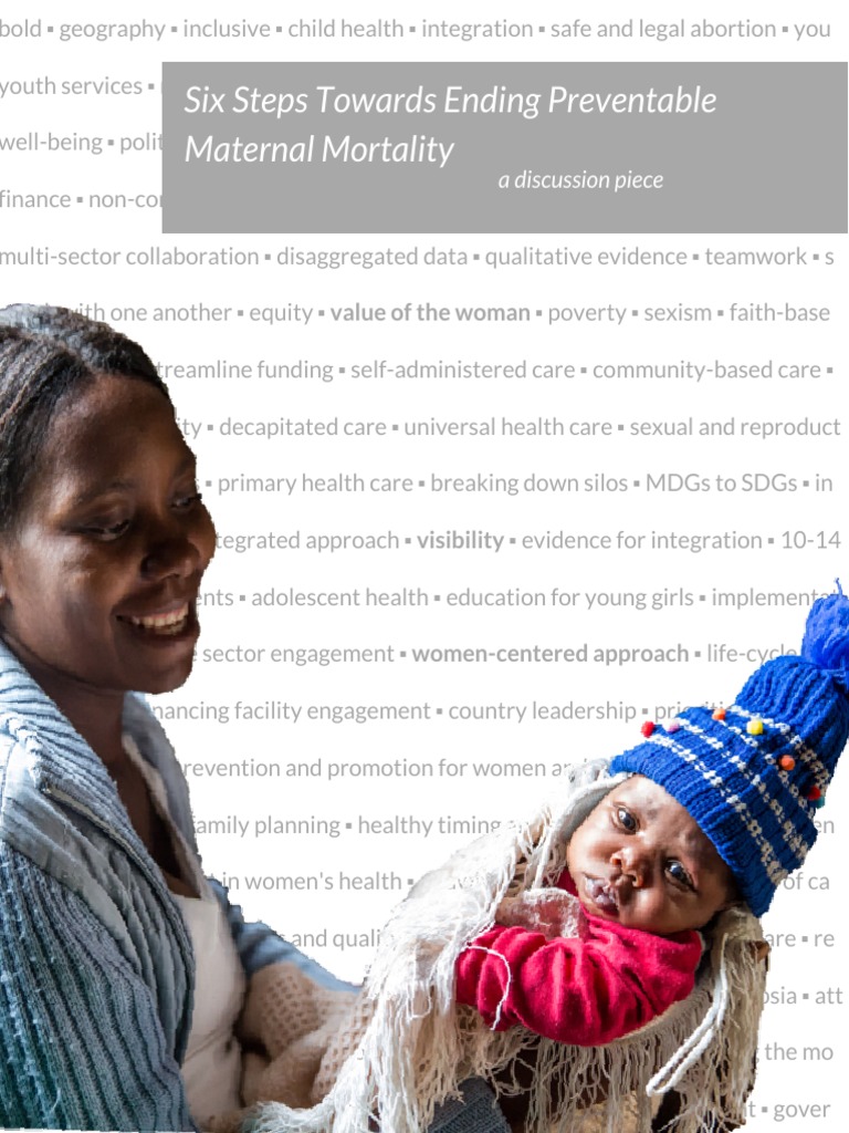 Six Steps Towards Ending Preventable Maternal Mortality | PDF ...
