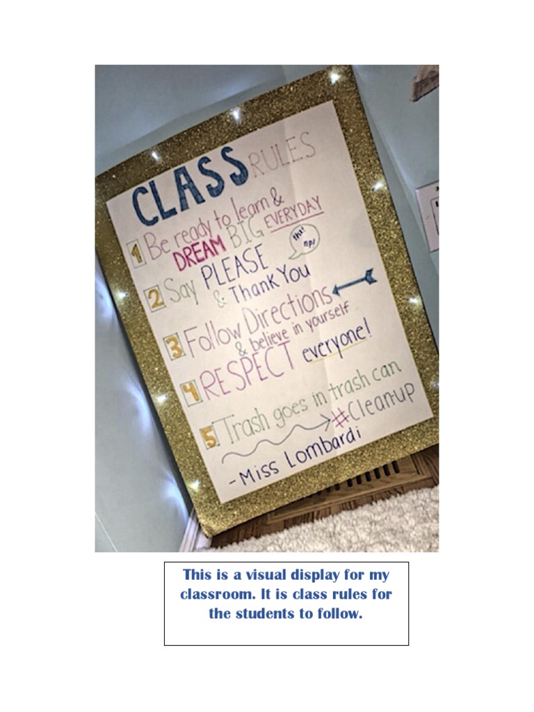 Rules and Visual Picture | PDF