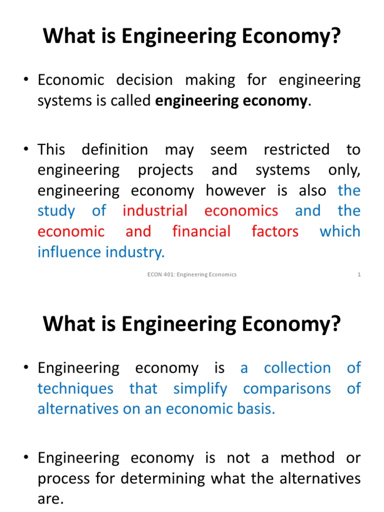 Introduction To Engineering Economy | PDF | Partnership | Economics