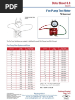Compressed Air Pipe Size CFM Chart | PDF | Foot (Unit) | Metrology