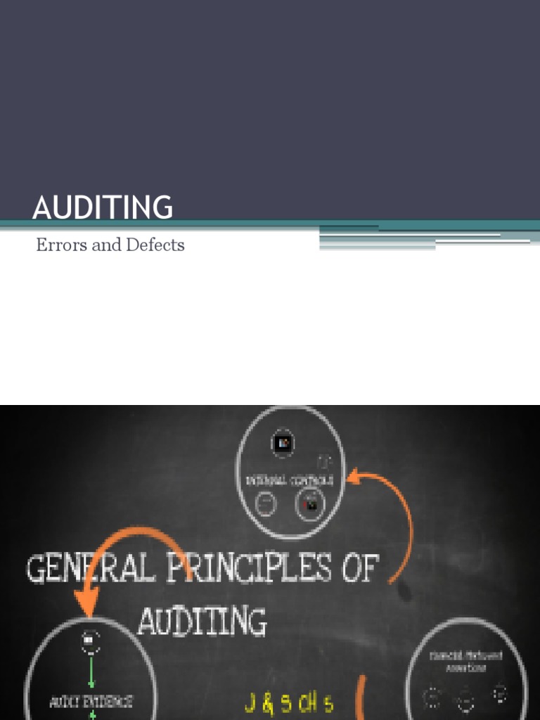 Auditing: Errors and Defects | PDF | Internal Control | Audit