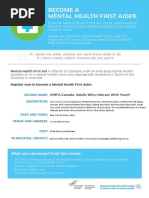 The Mental Health First Aid Connect Learner Guide | PDF | Learning ...