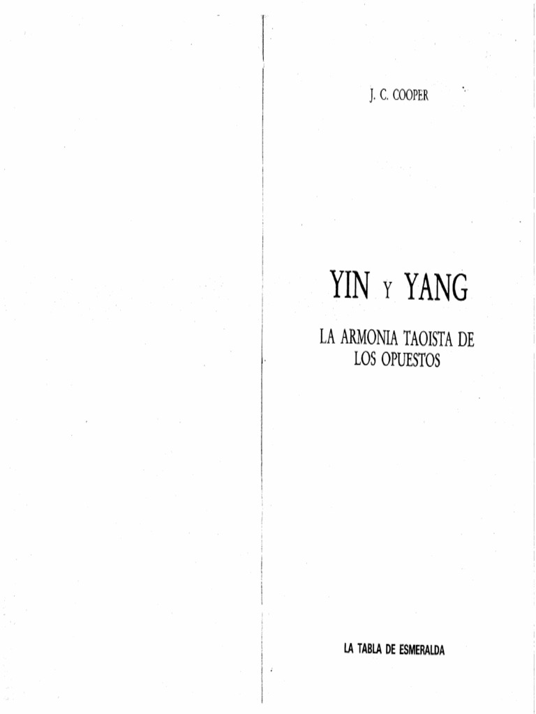 Yin y Yang PDF | PDF | Laozi | Yin y yang