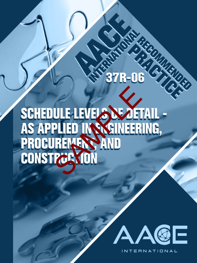 Aace Sample | PDF | Construction Management | Specification (Technical ...