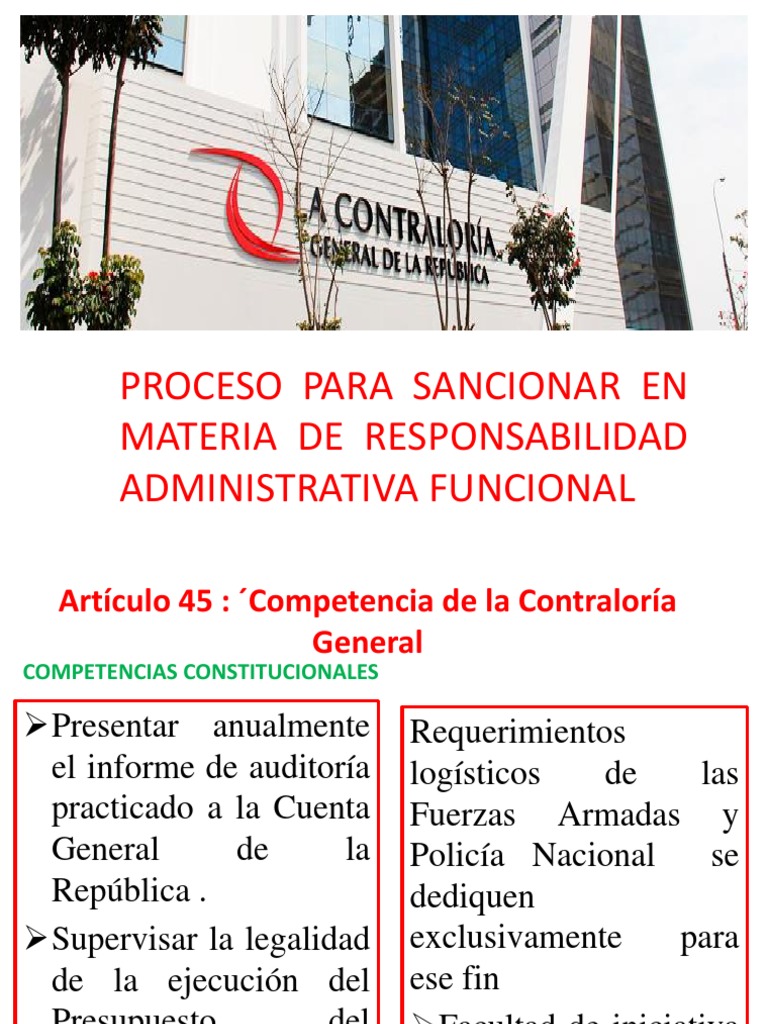 Articulo 45 A 52.pptx Enviar | PDF | Servicio Civil | Estado (política)