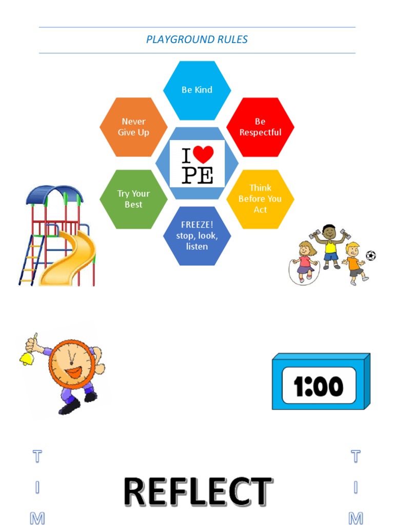 Playground Rules for Kids | PDF | Self-Improvement | Lifestyle