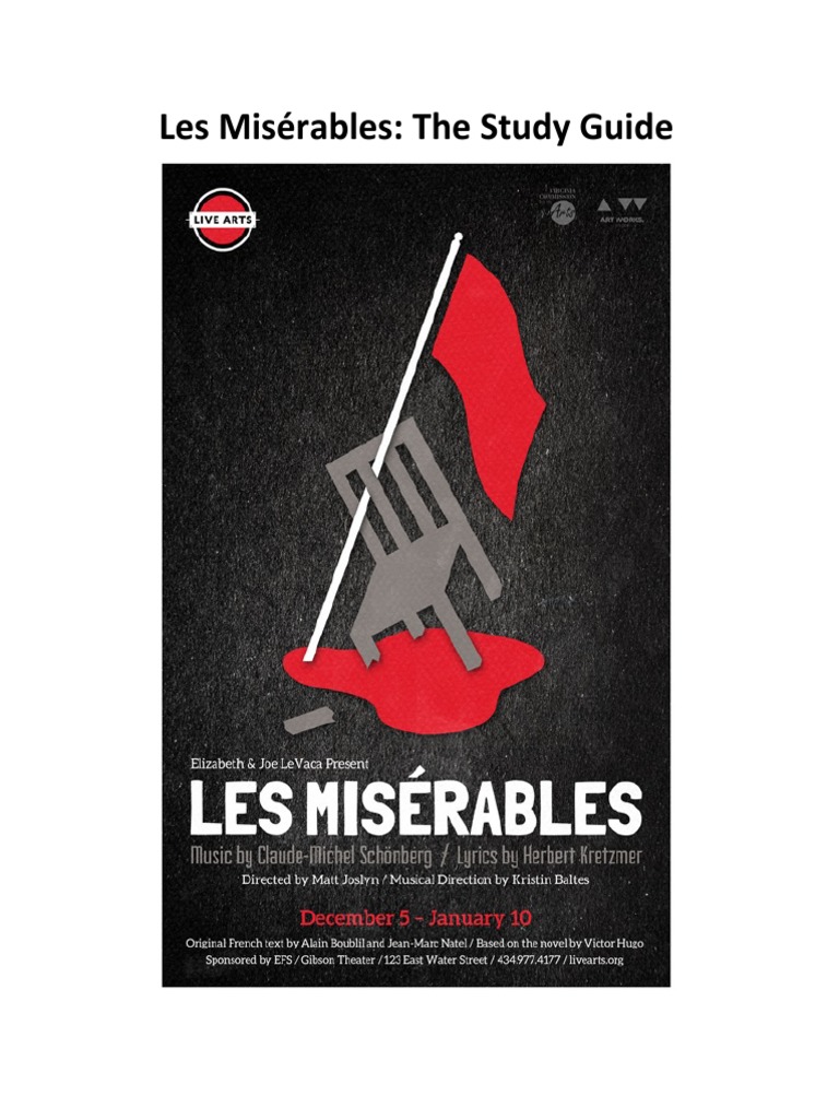 Les Mis Study Guide Final | PDF | Cosette | Marius Pontmercy