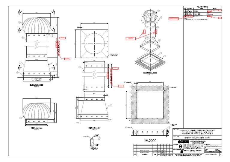 Ventilator Drawing Revised | PDF | Science | Engineering