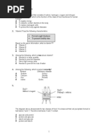 Form 3 Science Exam Paper with Answers | PDF | Chemical Compounds ...