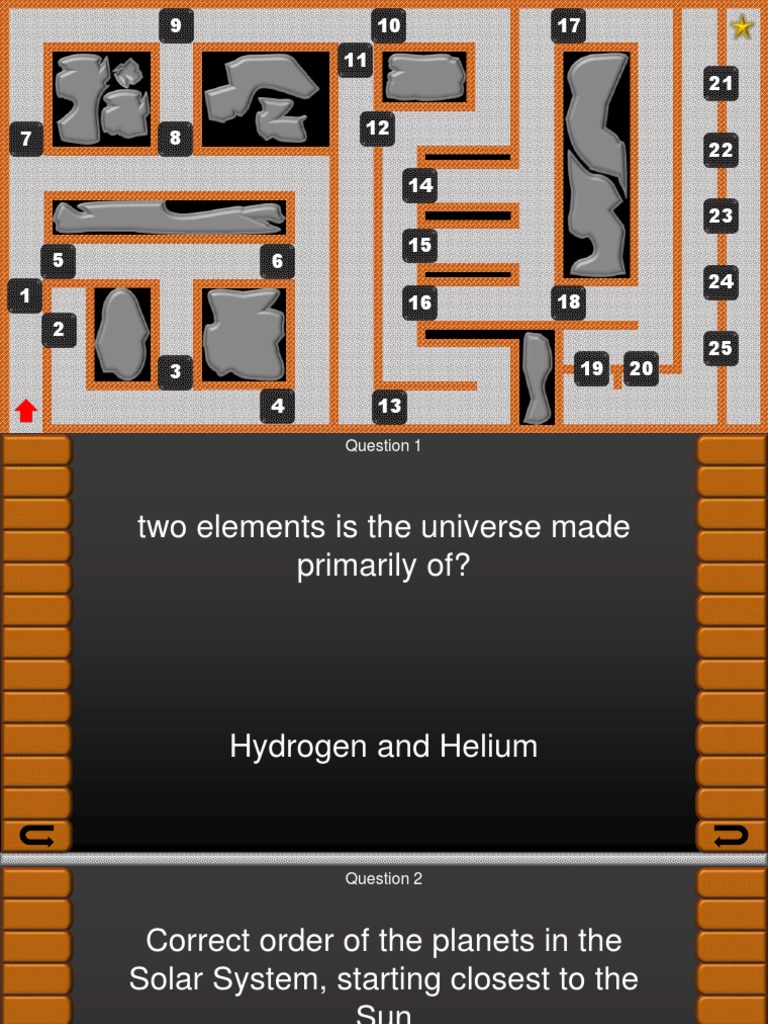 Science Quiz: Elements, Rocks, and Space | PDF | Rock (Geology ...