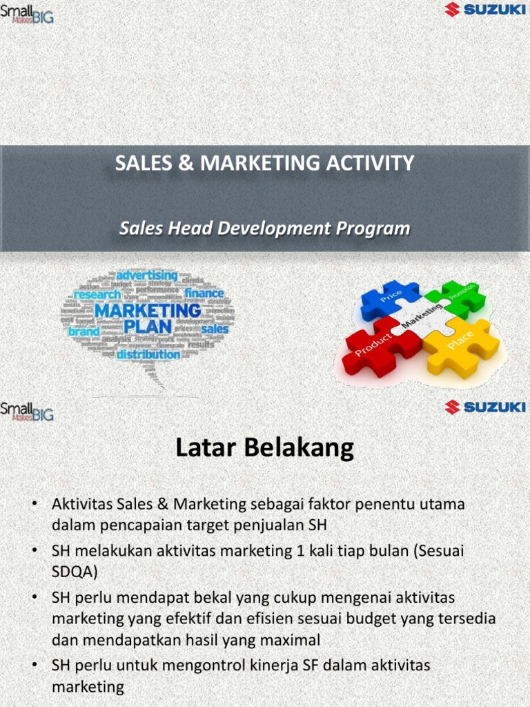 Materi Marketing Activity PDF | PDF